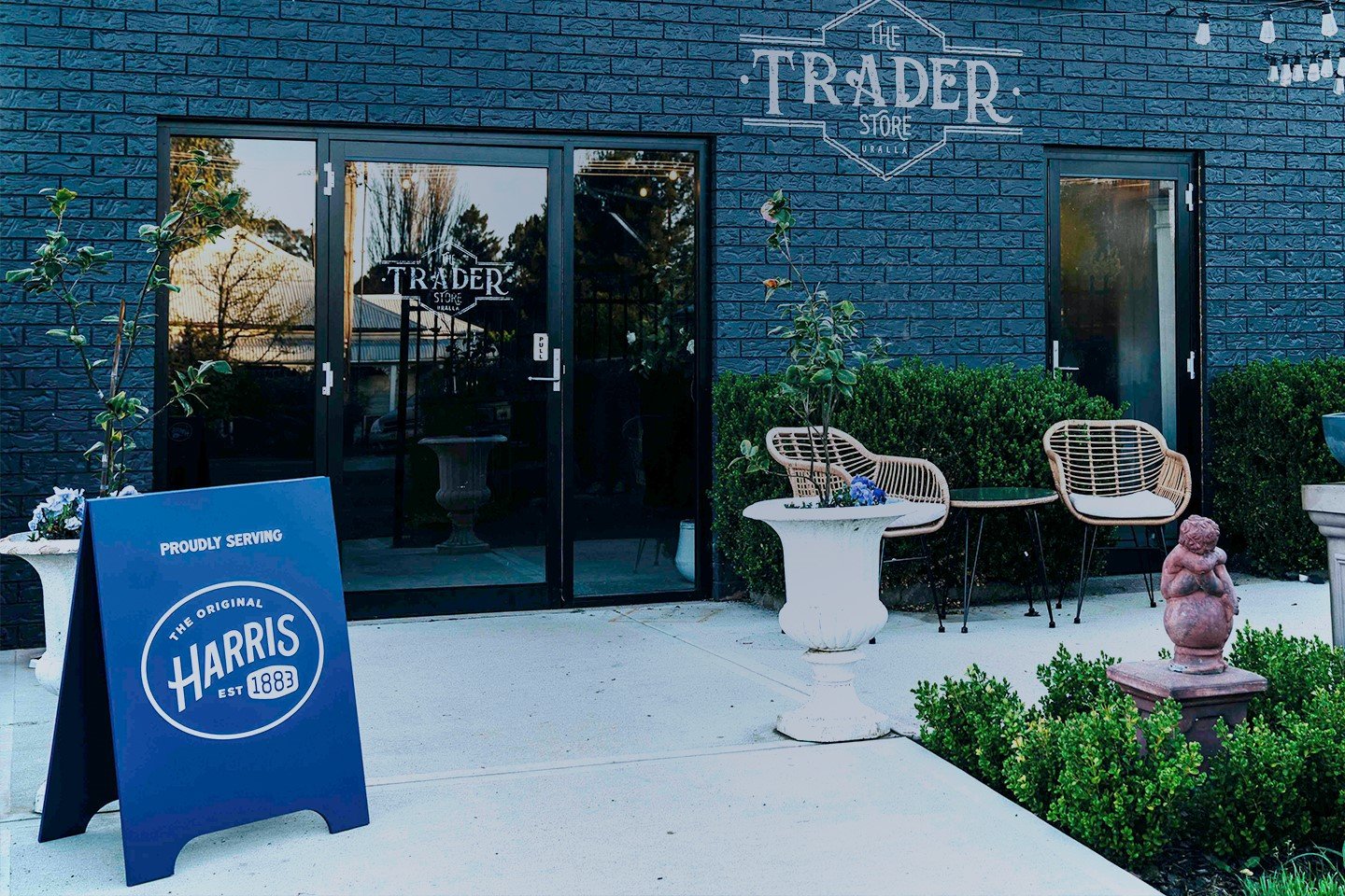 The Trader Store | Harris Coffee AU